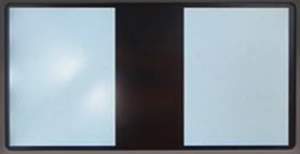 When I update the firmware, my machine's screen shows vertical bar or ...
