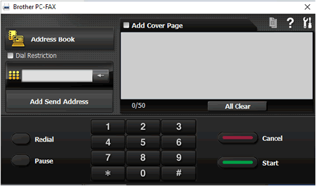 How to use the PC-FAX. | Brother