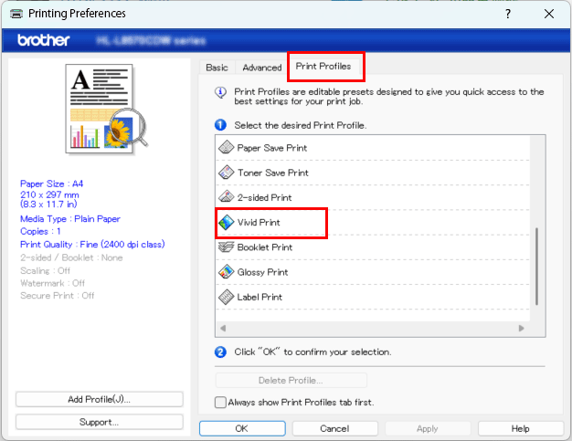 My printed pages are faint, light, or faded. (For Windows) | Brother