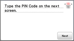 Get and input machine PIN - Artspira